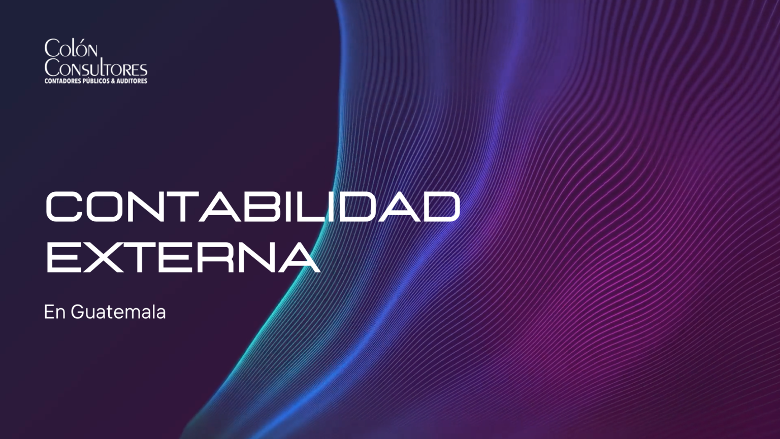 Contabilidad Externa - Colon Consultores